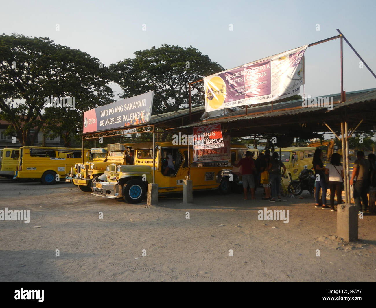 The 0673 Santo Domingo Jeep Transport Terminal in Angeles City ...