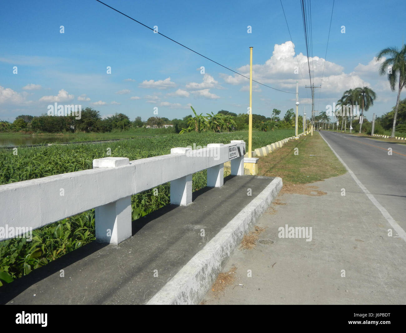 This caption refers to the Candaba Municipal Infirmary, located along ...