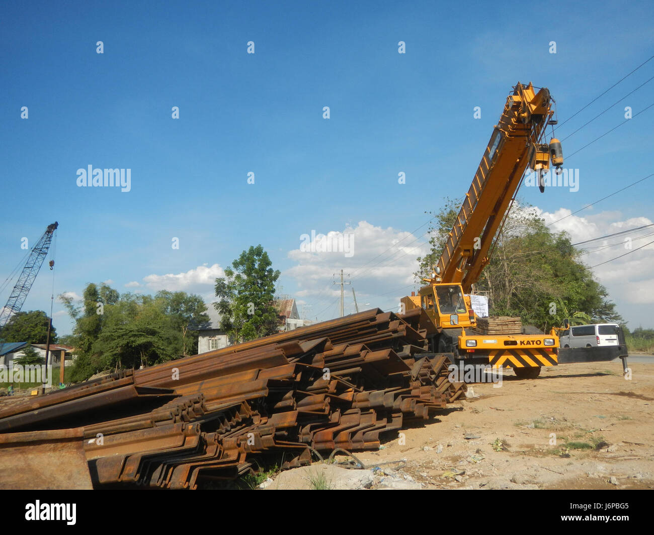 An engineering diagram showing the flood control cut-off channel and ...