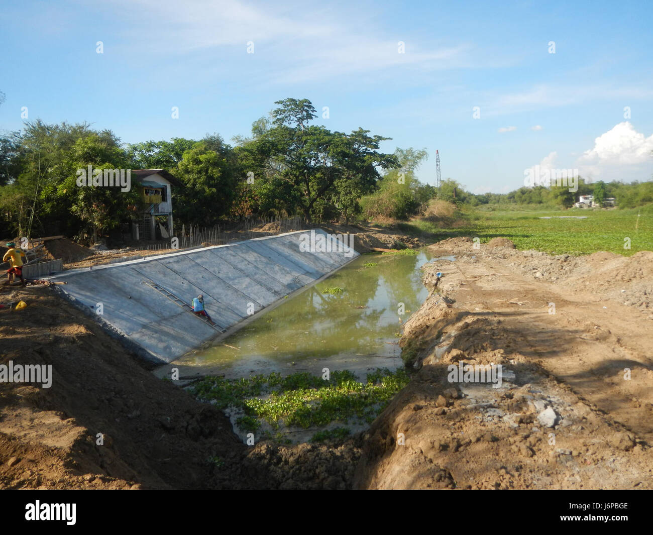 09509 Flood Control Cut-Off Channelling Dike Embankment Sheet Pile ...