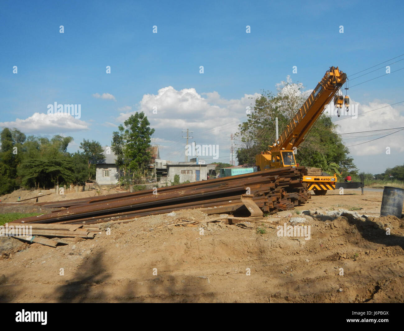 Flood control dike hi-res stock photography and images - Alamy