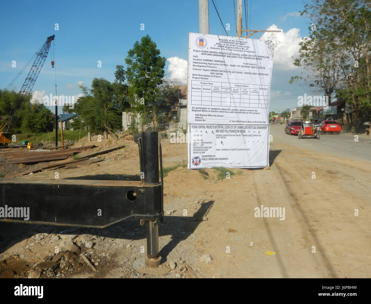 09509 Flood Control Cut-Off Channelling Dike Embankment Sheet Pile ...