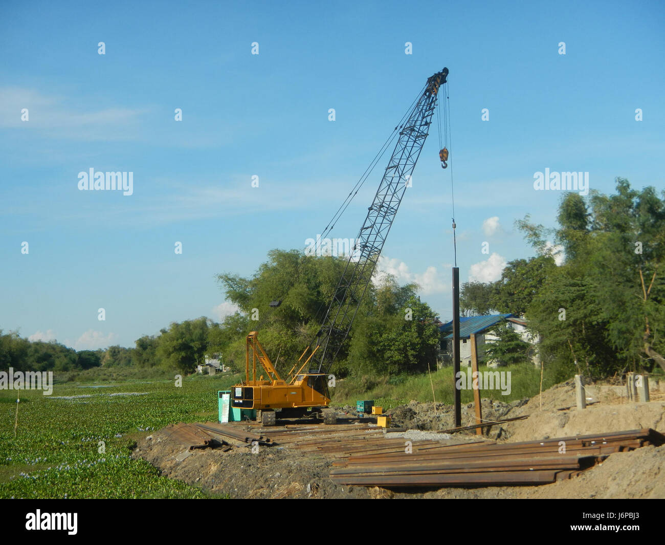 This refers to flood control infrastructure in Candaba, Pampanga, which ...