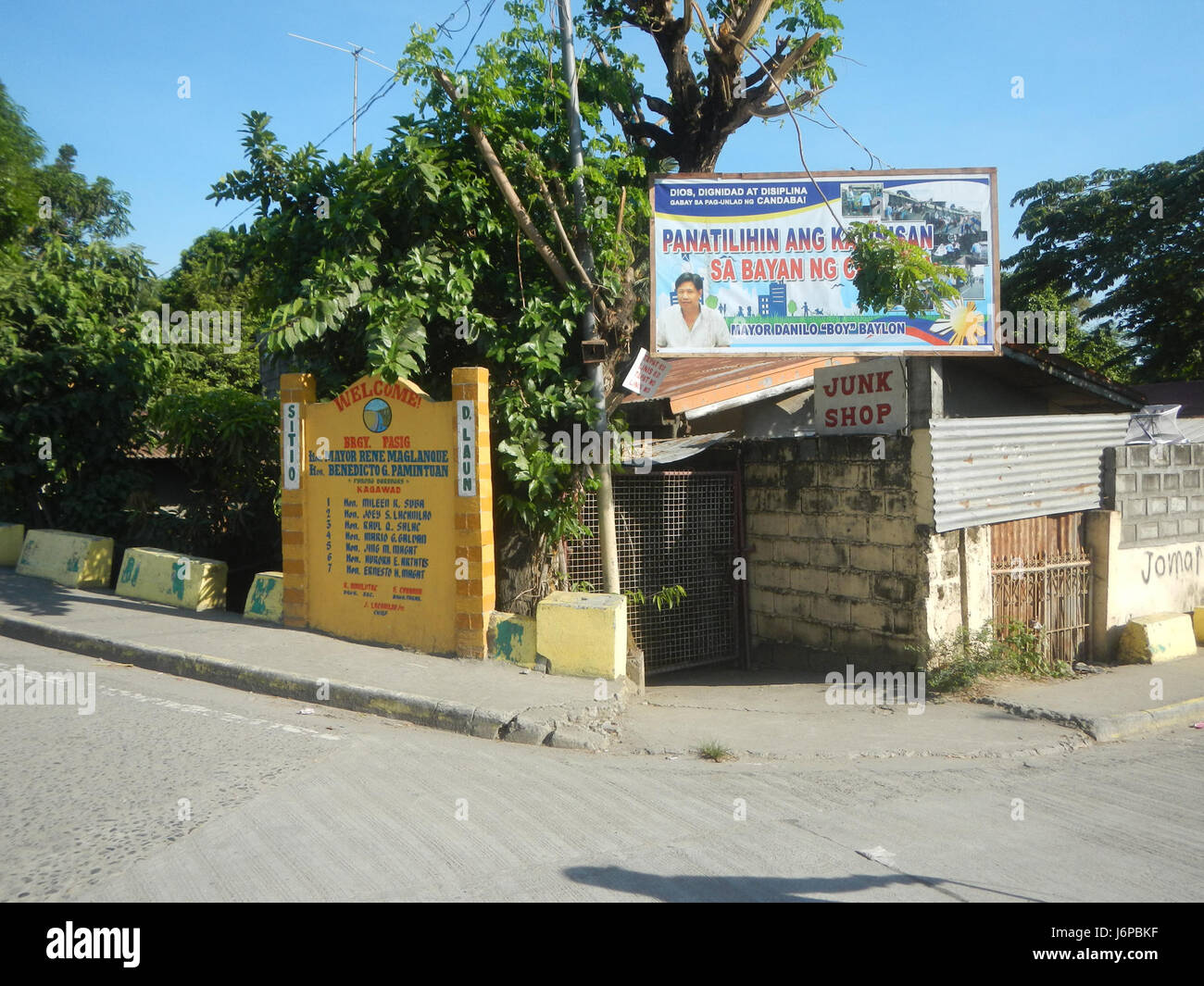 Candaba Santa Ana National Road in Pampanga, Philippines, is a major ...