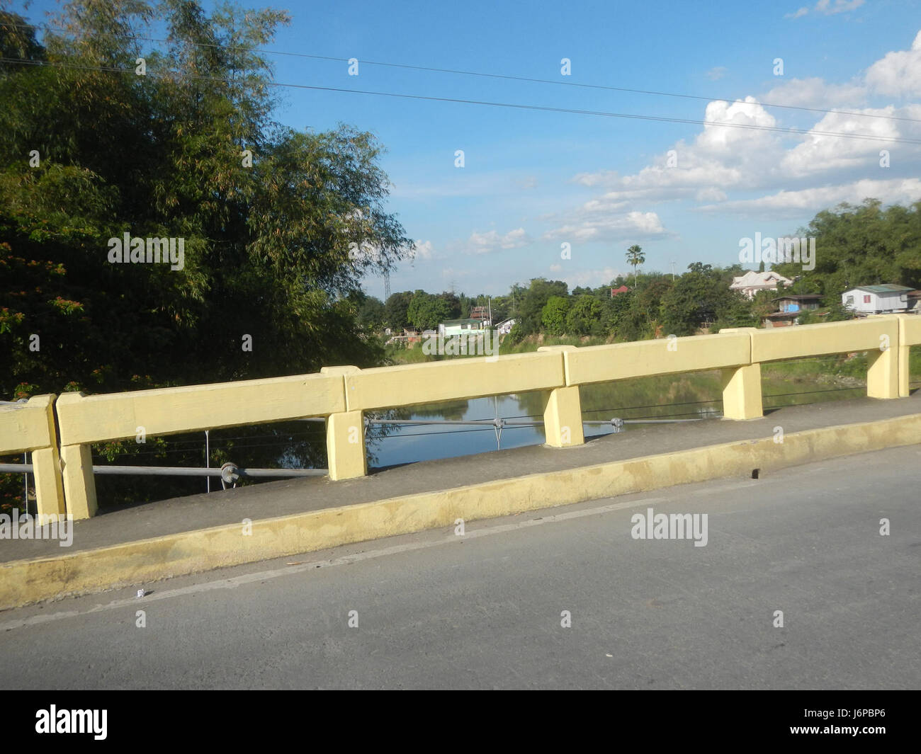 The Candaba Golden Gate bridges in Pampanga, Philippines, include both ...