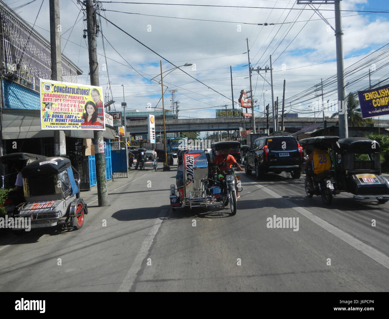 This image showcases the roads connecting Baliuag, Bulacan, and Candaba ...
