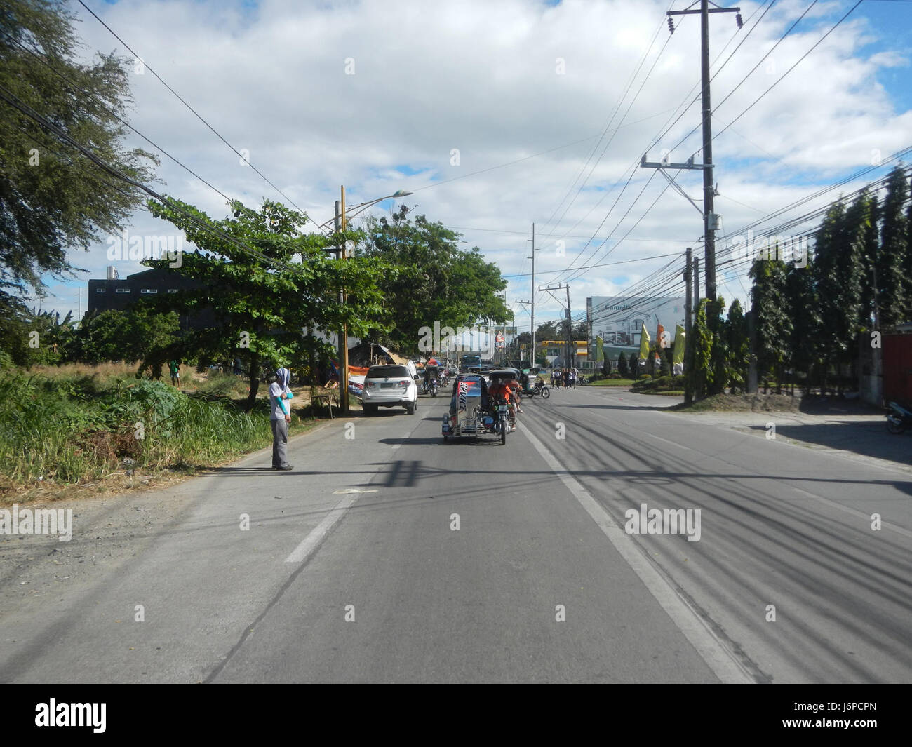 This map details the location of Baliuag in Bulacan and Candaba in ...