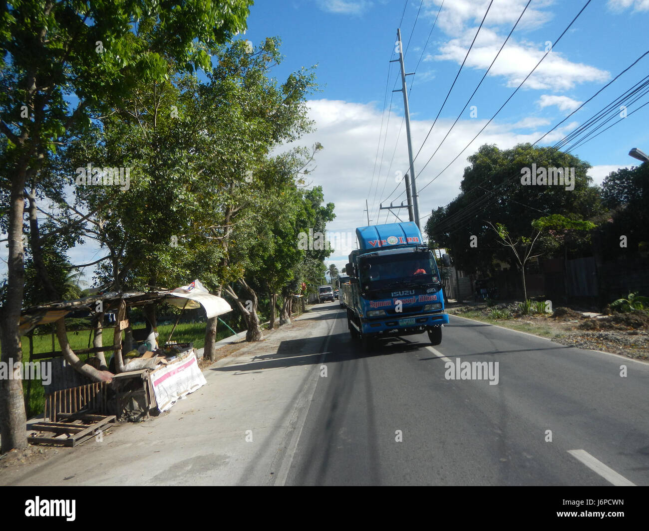 This map highlights the road network connecting Baliuag, Bulacan, to ...