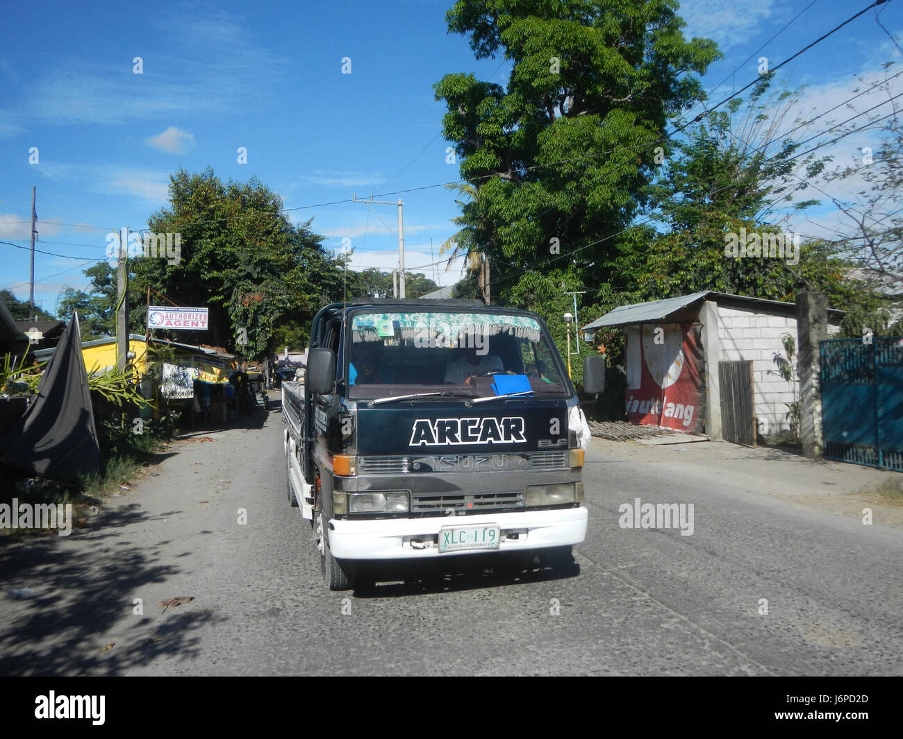 This map reference indicates the area along the road connecting San ...