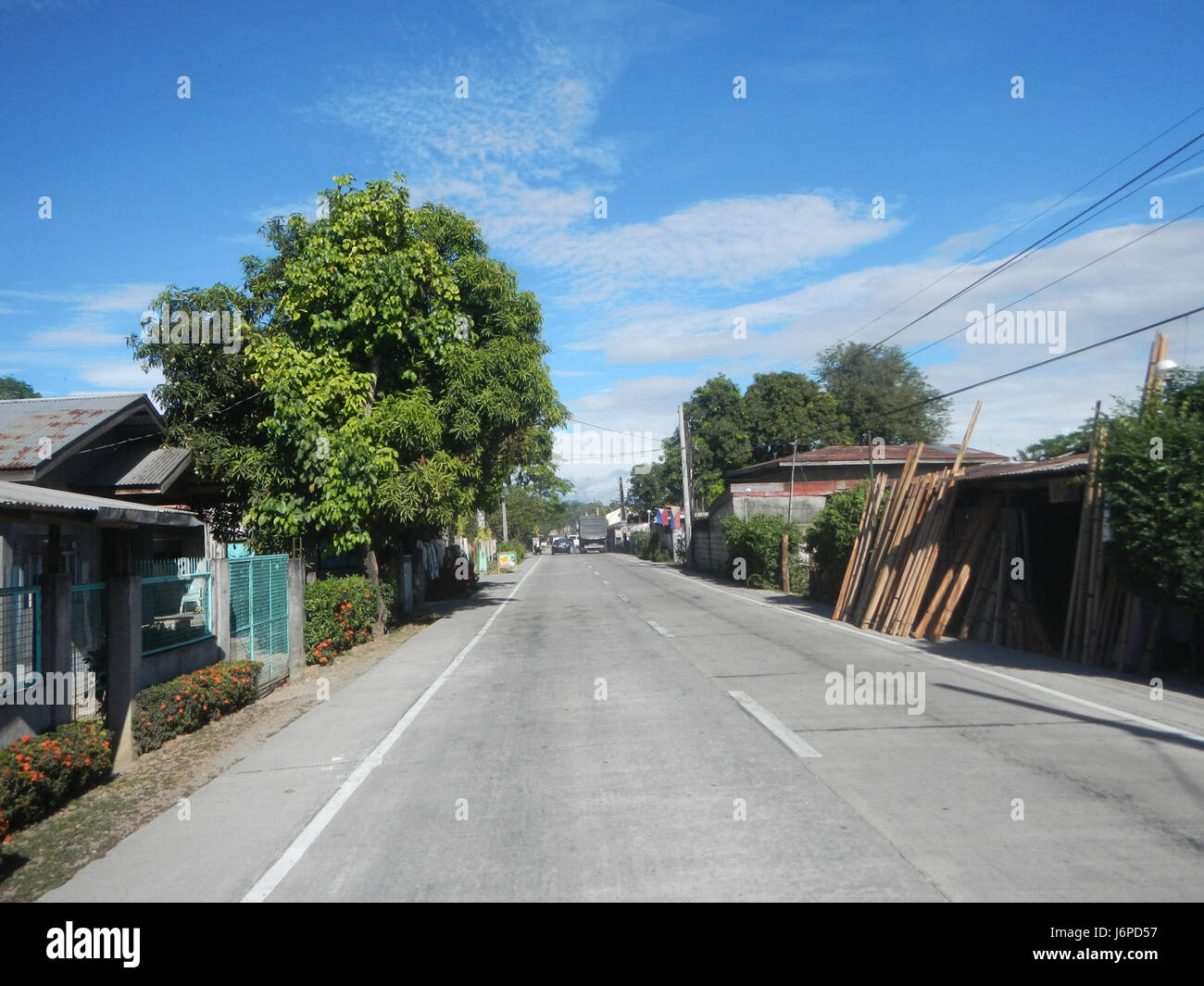 The road segment connecting San Luis in Candaba, Pampanga, and Baliuag ...