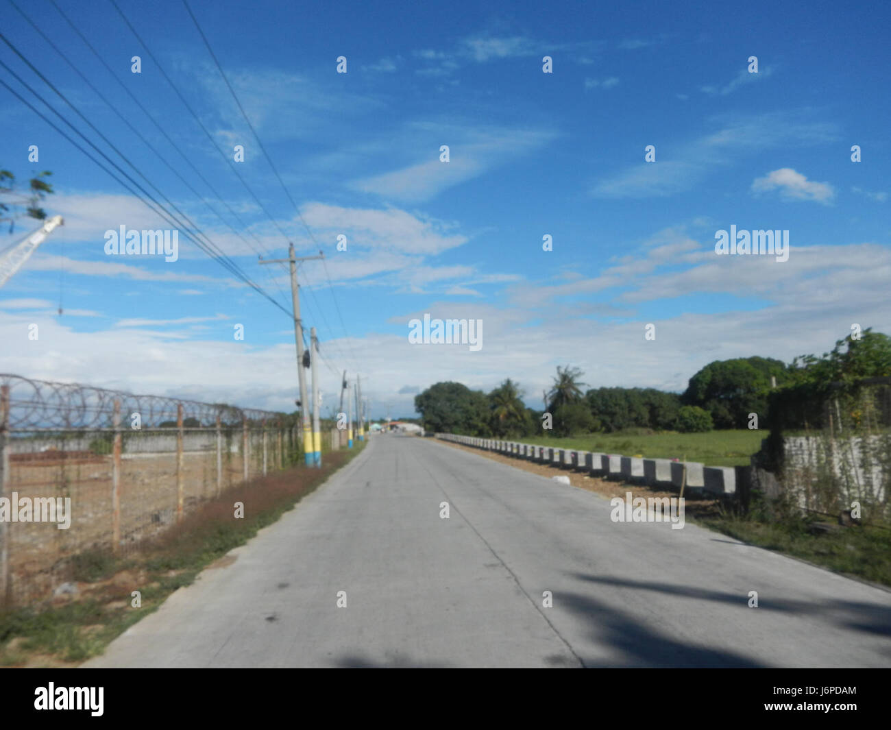 This refers to a specific road rehabilitation project in the San Isidro ...