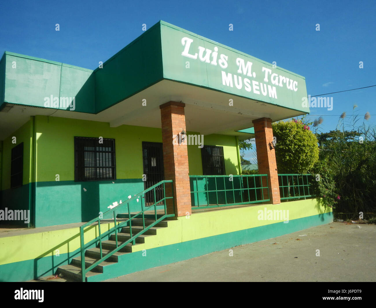 The Luis M. Taruc Freedom Park Museum and High School, located in San ...