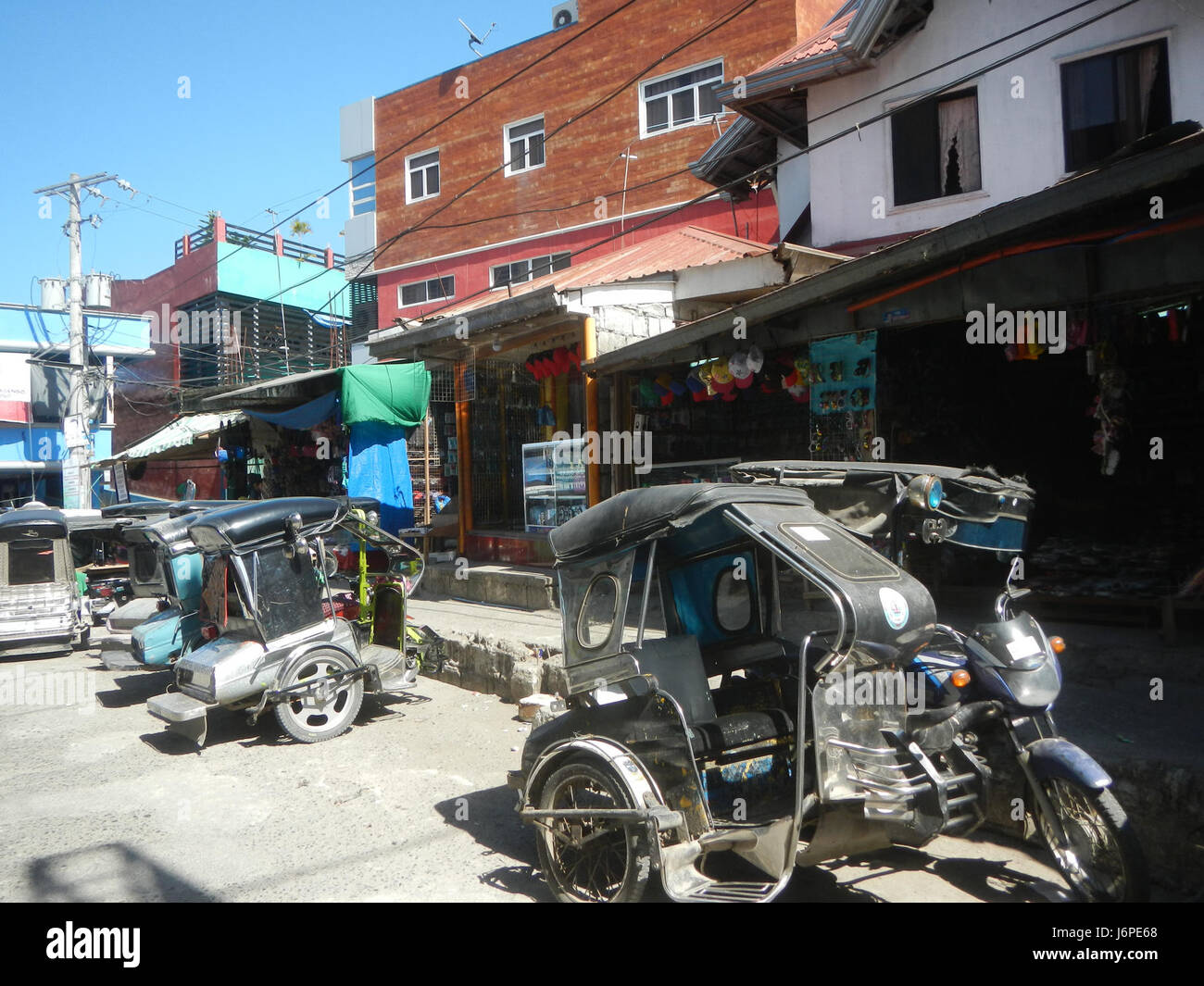 The image represents the San Ildefonso Public Market in Bulacan, Philippines, capturing the ...