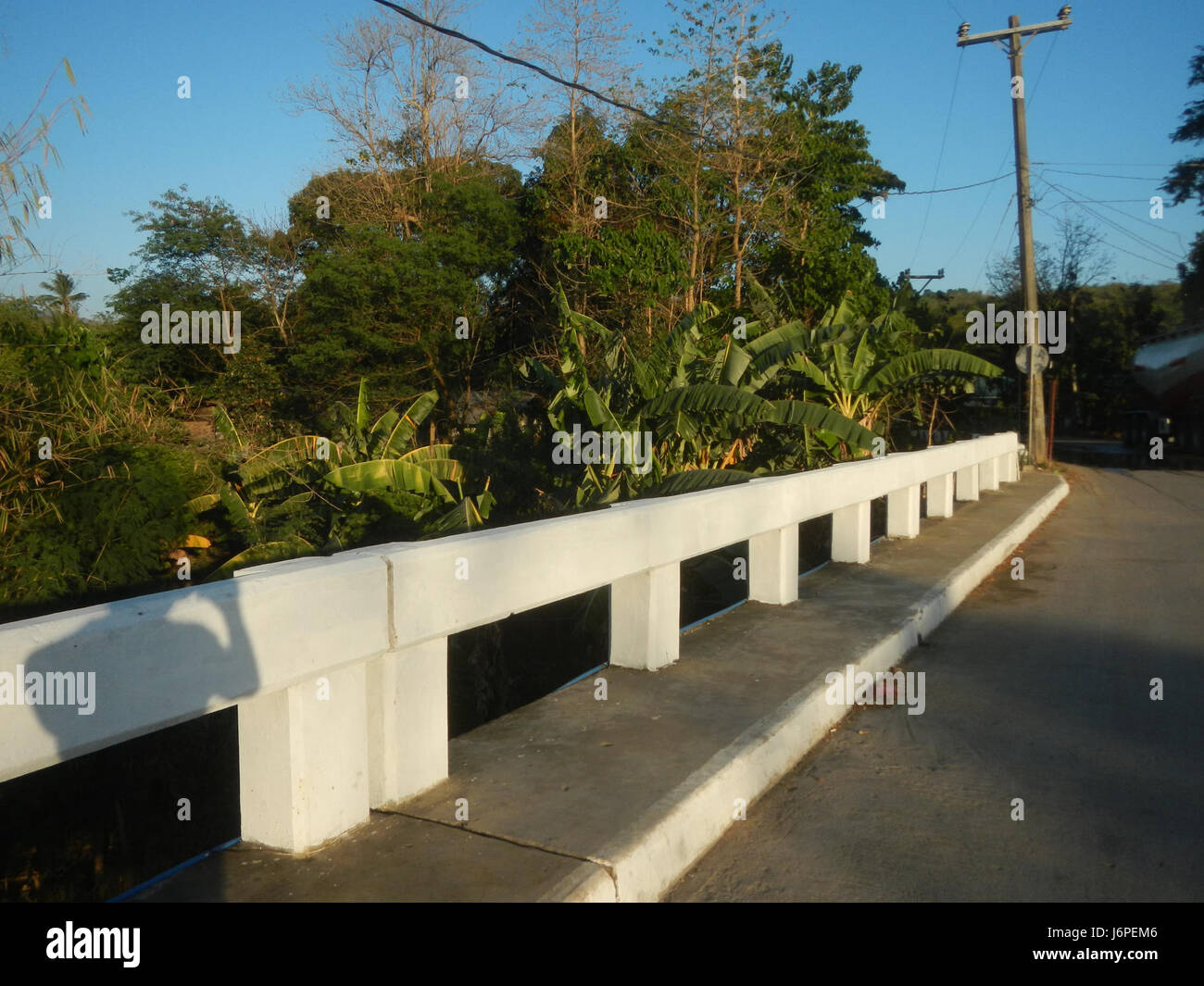 A photograph of Akle Bridge over the river in San Ildefonso, Bulacan ...