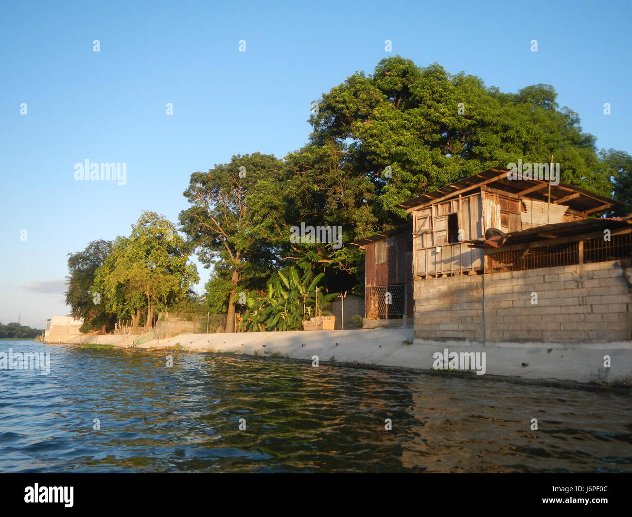 This photograph shows the Riverside Districts in Calumpit, Bulacan ...