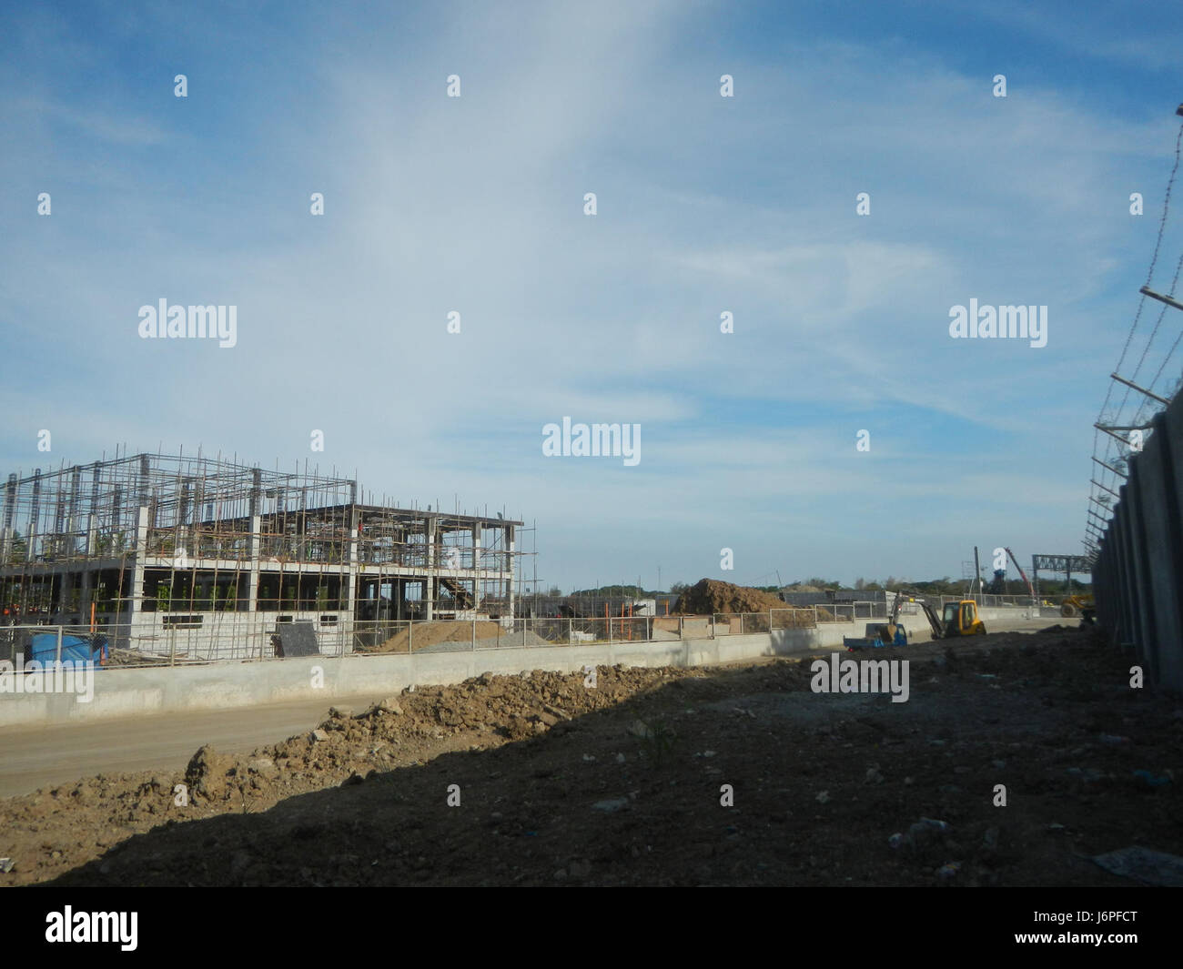 A geographical marker indicating the location of Capihan Malipampang, a ...