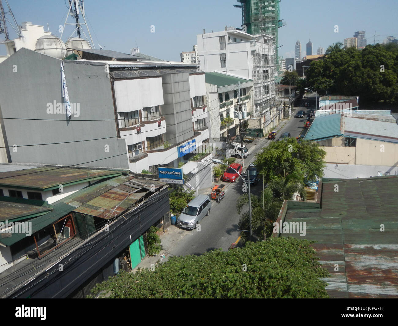 07559 Santolan Pasig Quezon City LRT Stations Roads 16 Stock Photo - Alamy