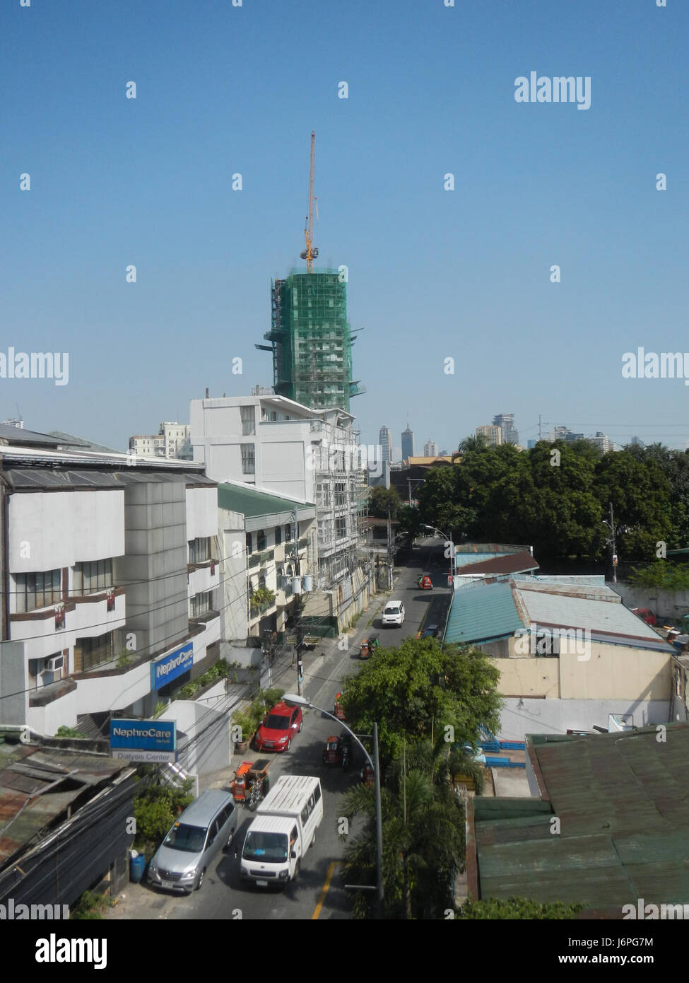 07559 Santolan Pasig Quezon City LRT Stations Roads 19 Stock Photo - Alamy
