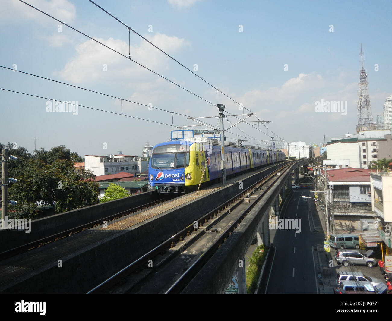 This title refers to the Santolan LRT Station in Pasig, Quezon City ...