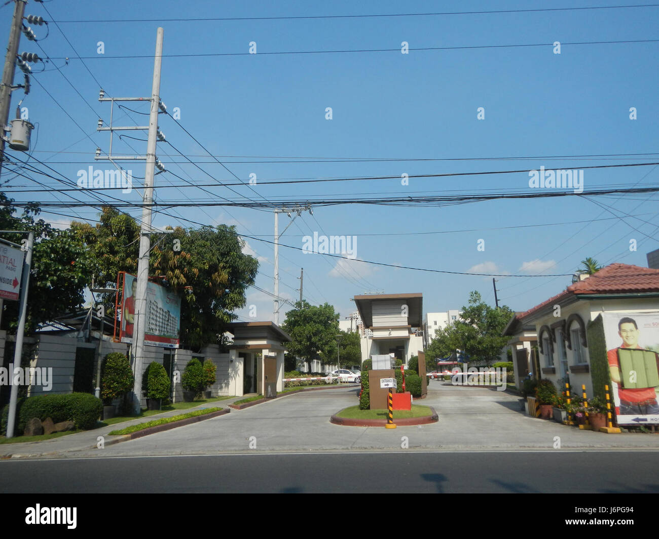 The title refers to the Santolan and Pasig LRT stations in Quezon City ...