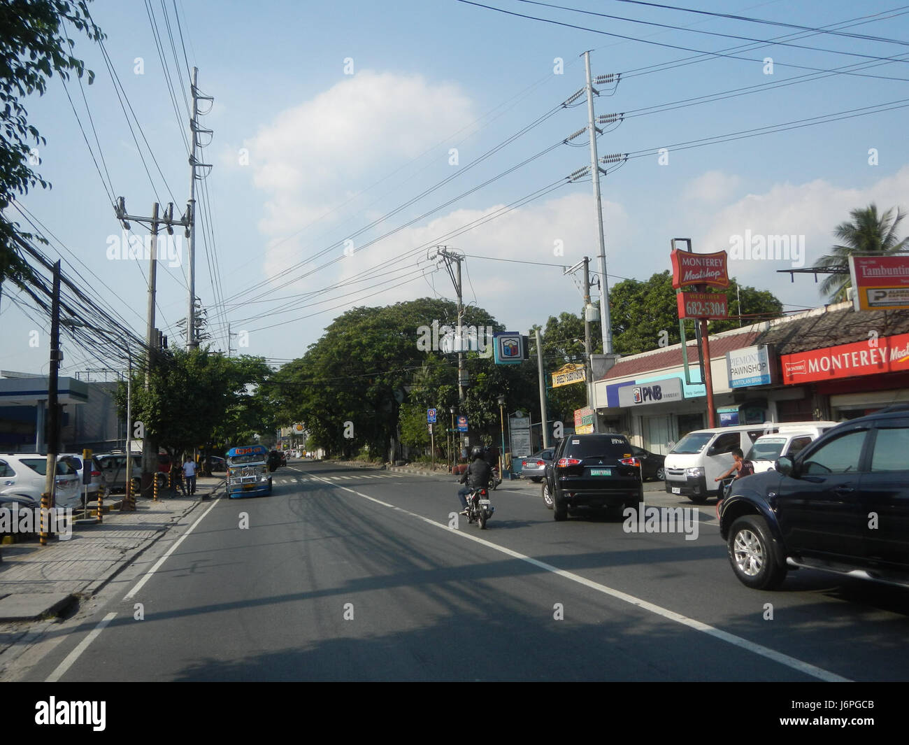 This entry details the barangays (neighborhoods) of Manggahan, Santolan ...