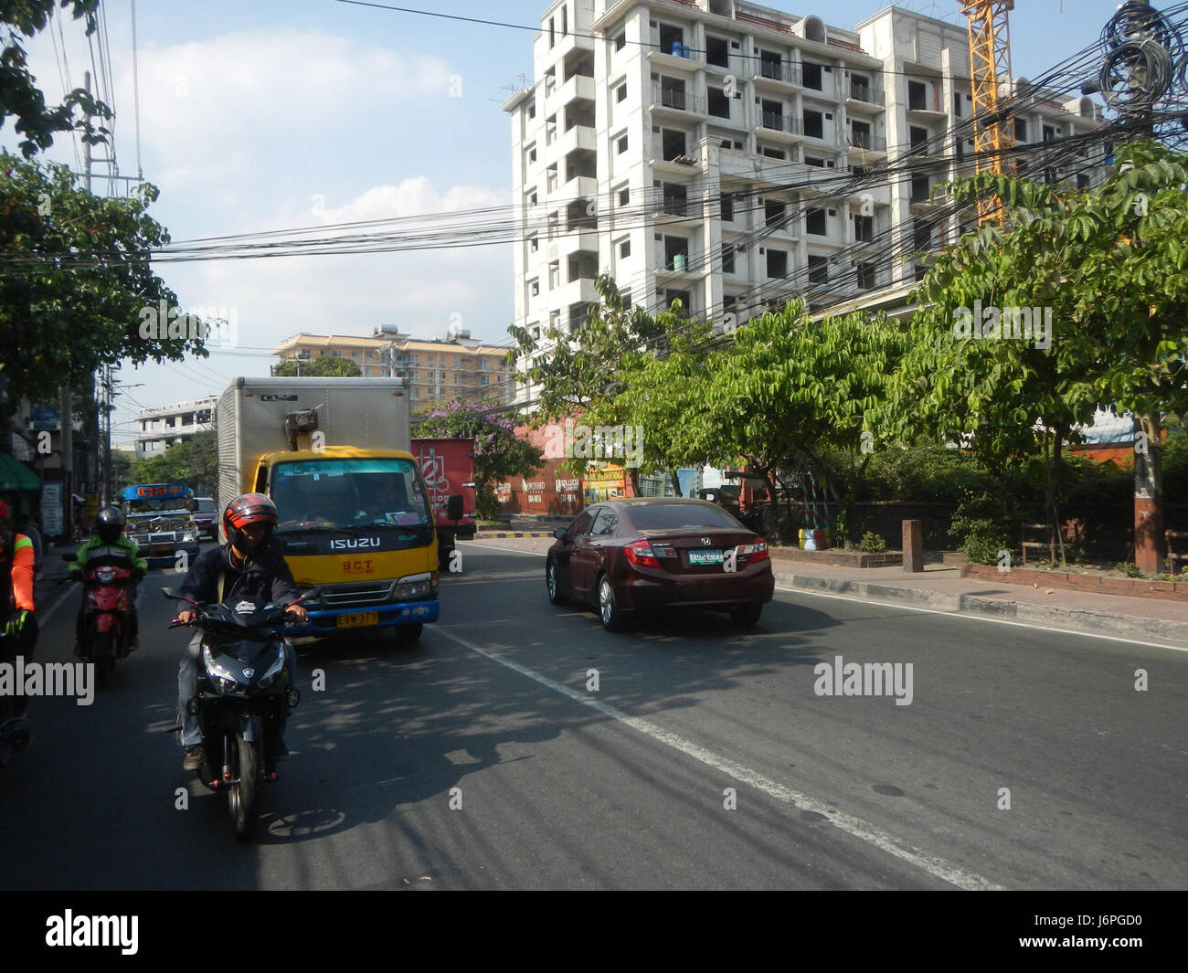 The map highlights key areas in Pasig City, Philippines, including ...