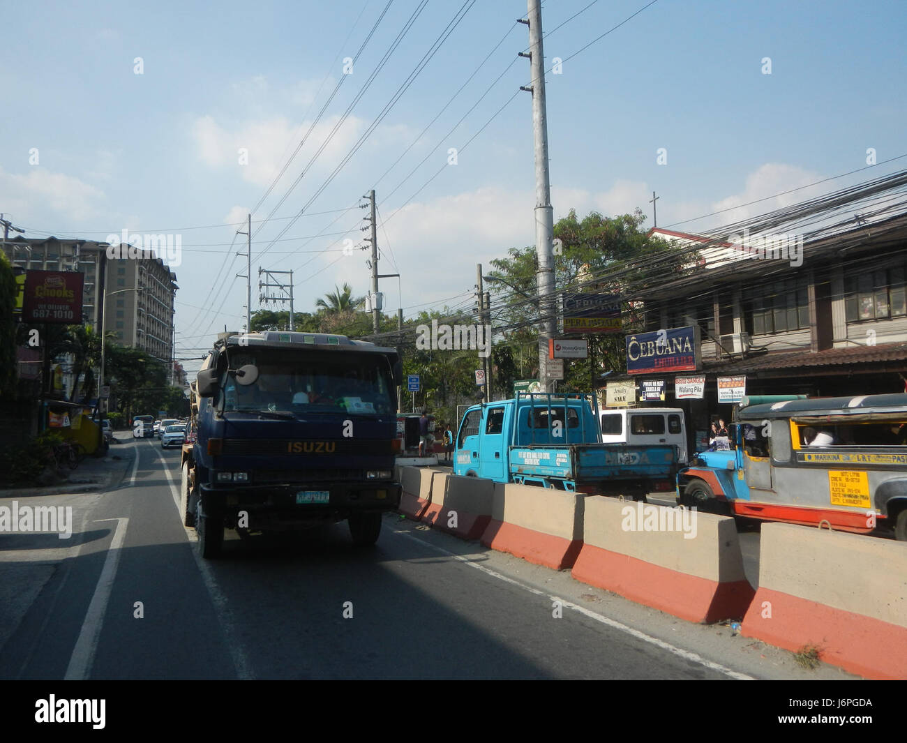 This image represents the Barangays of Manggahan, Santolan, and Dela ...