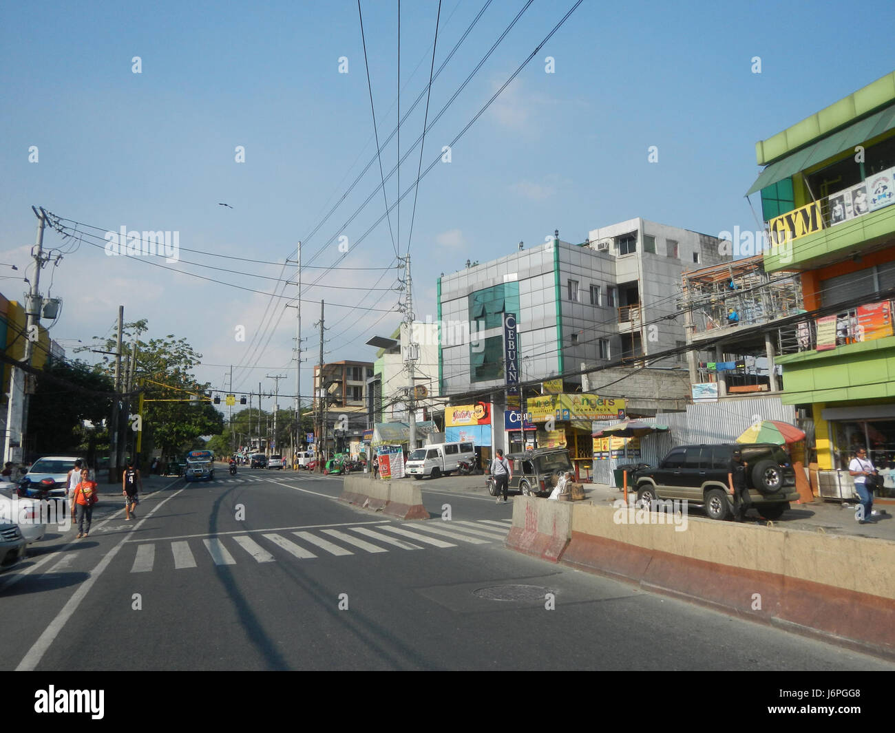 A street view capturing the intersection of Dr. Sixto Antonio Avenue ...