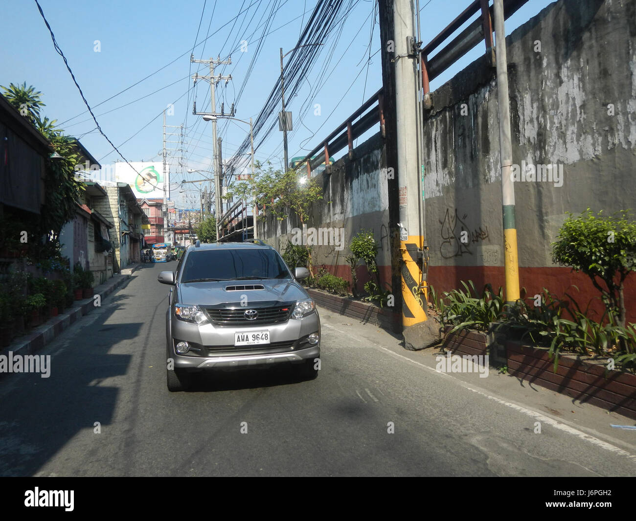 This image refers to key streets and infrastructures in Pasig ...