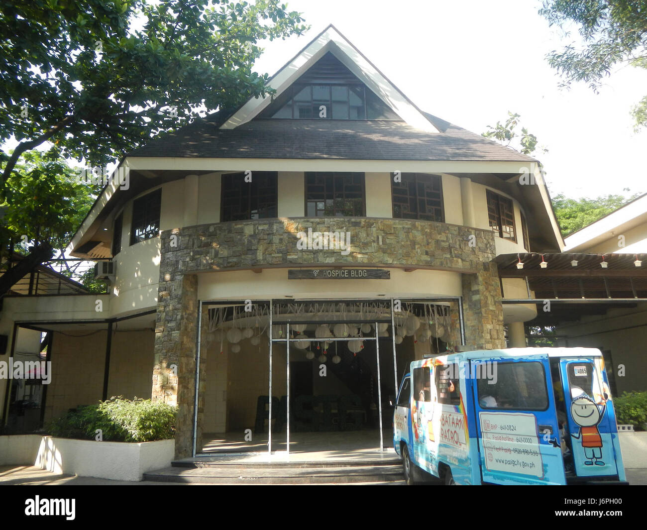 This image shows an additional bicycle parking area within the Pasig ...