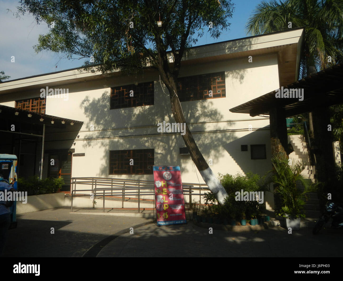 This image depicts the Pasig City Hall compound, showcasing its ...