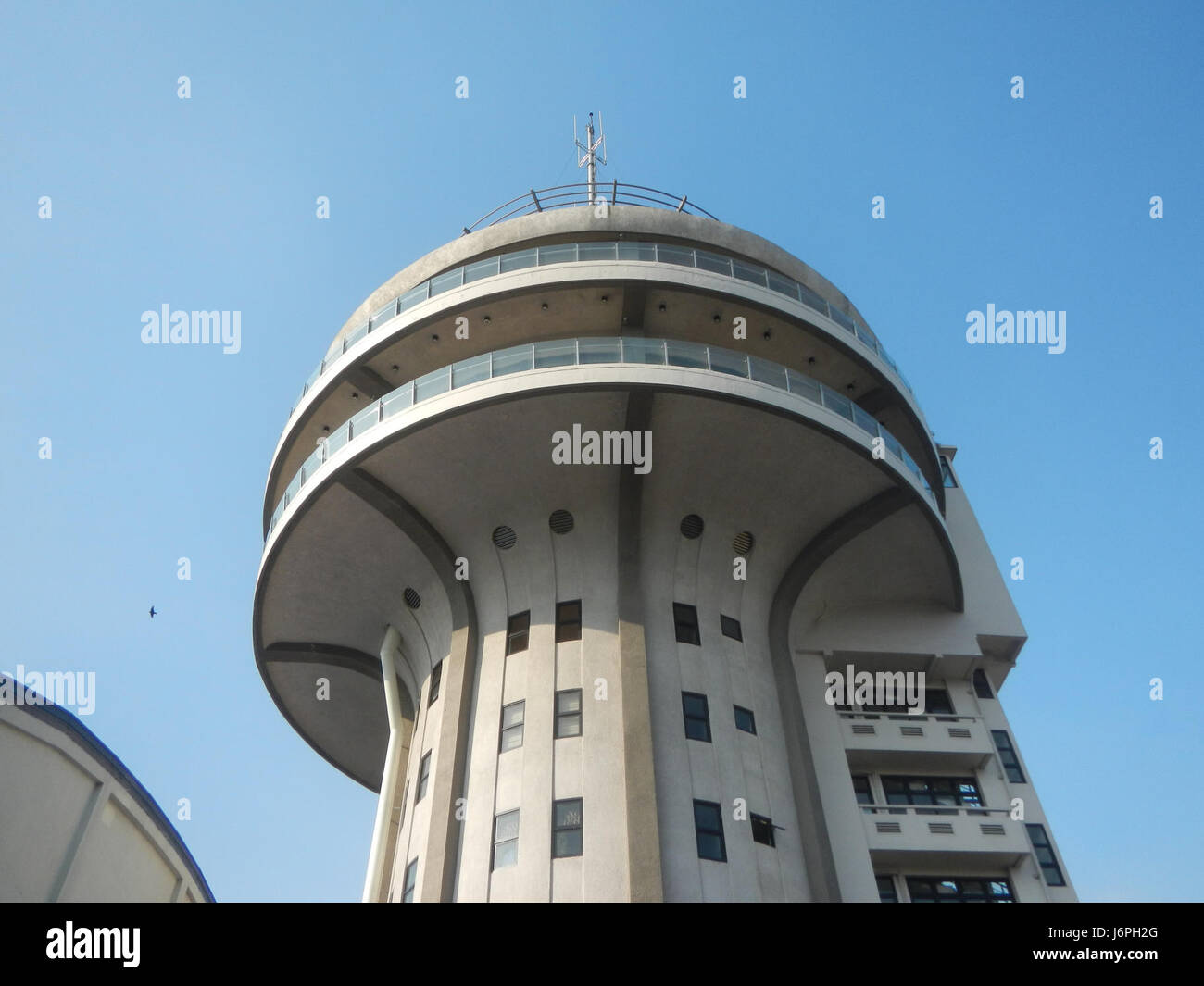 The image shows the Pasig City Hall Compound, featuring several ...