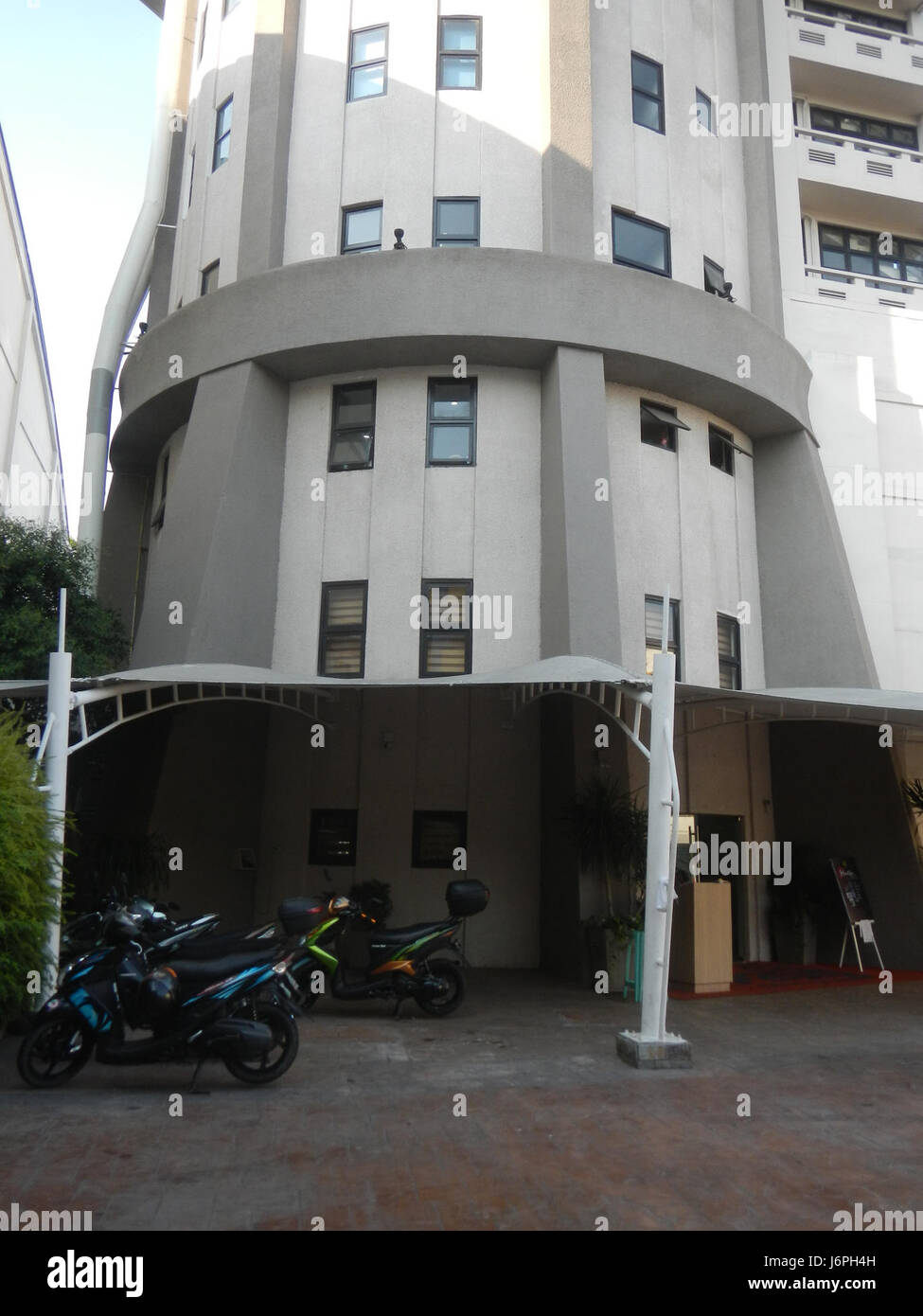 This image shows the Pasig City Hall, surrounding buildings, and the ...