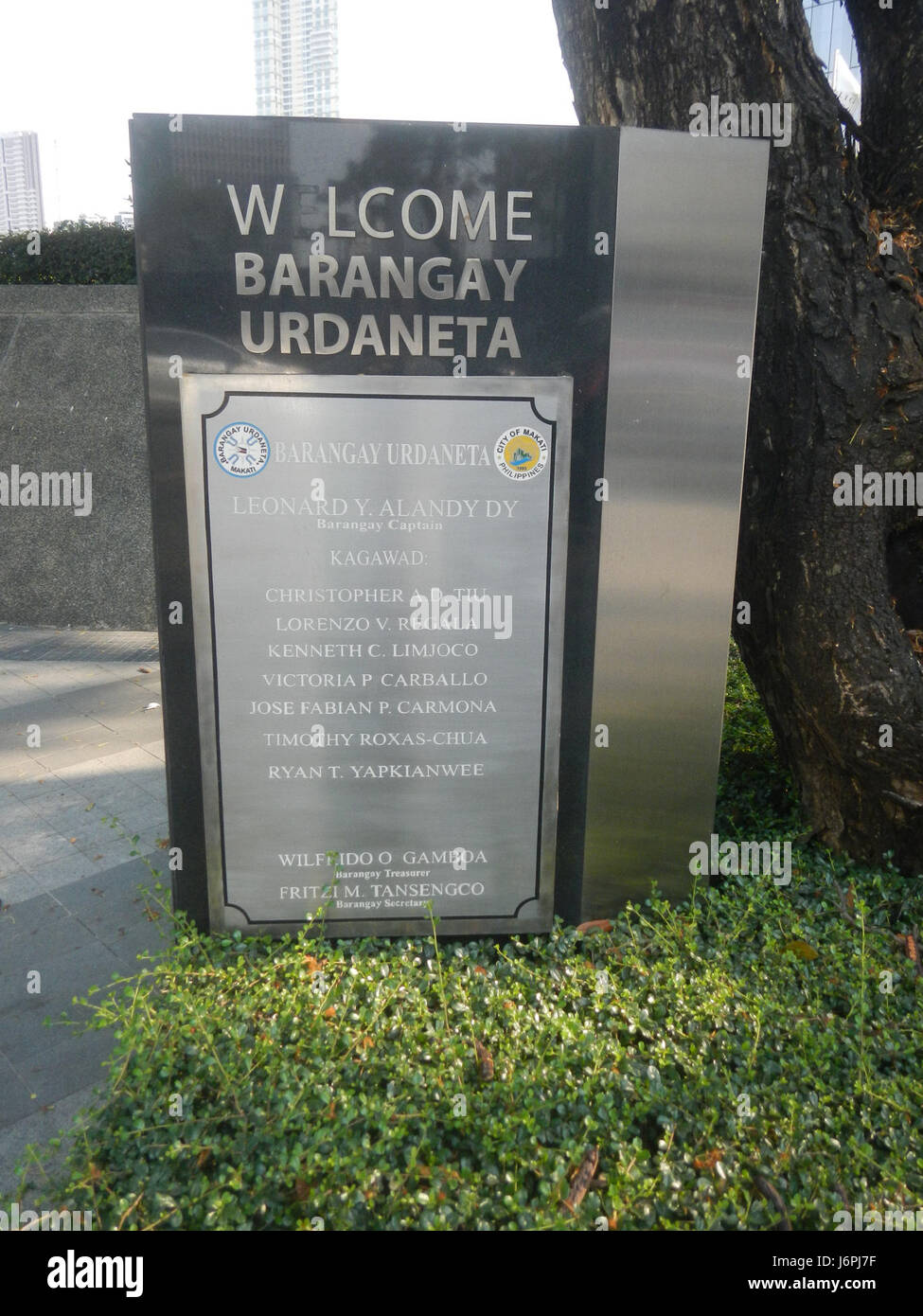 This image likely shows the Urdaneta Zuellig Building, located at One ...