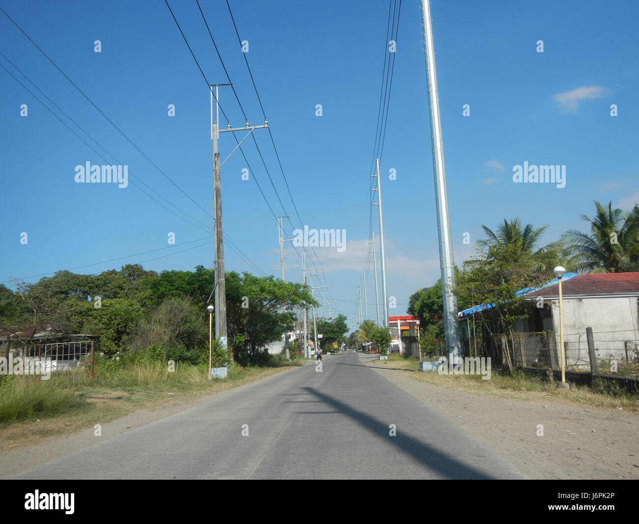 An image showing the municipal roads and barangays in San Rafael ...