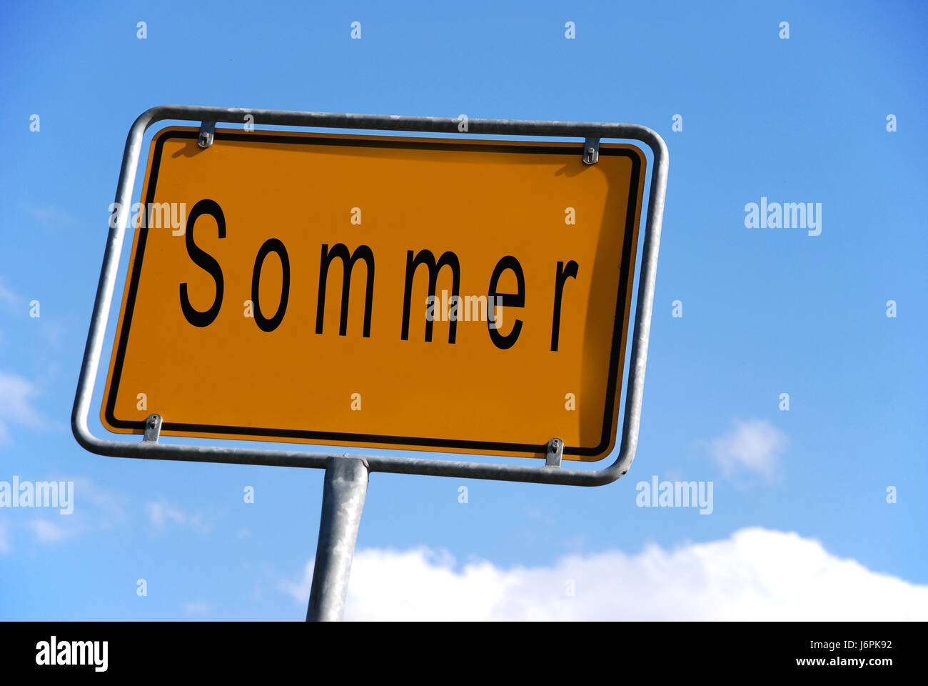 sign signal symbolic summer summerly place-name sign announcement ...