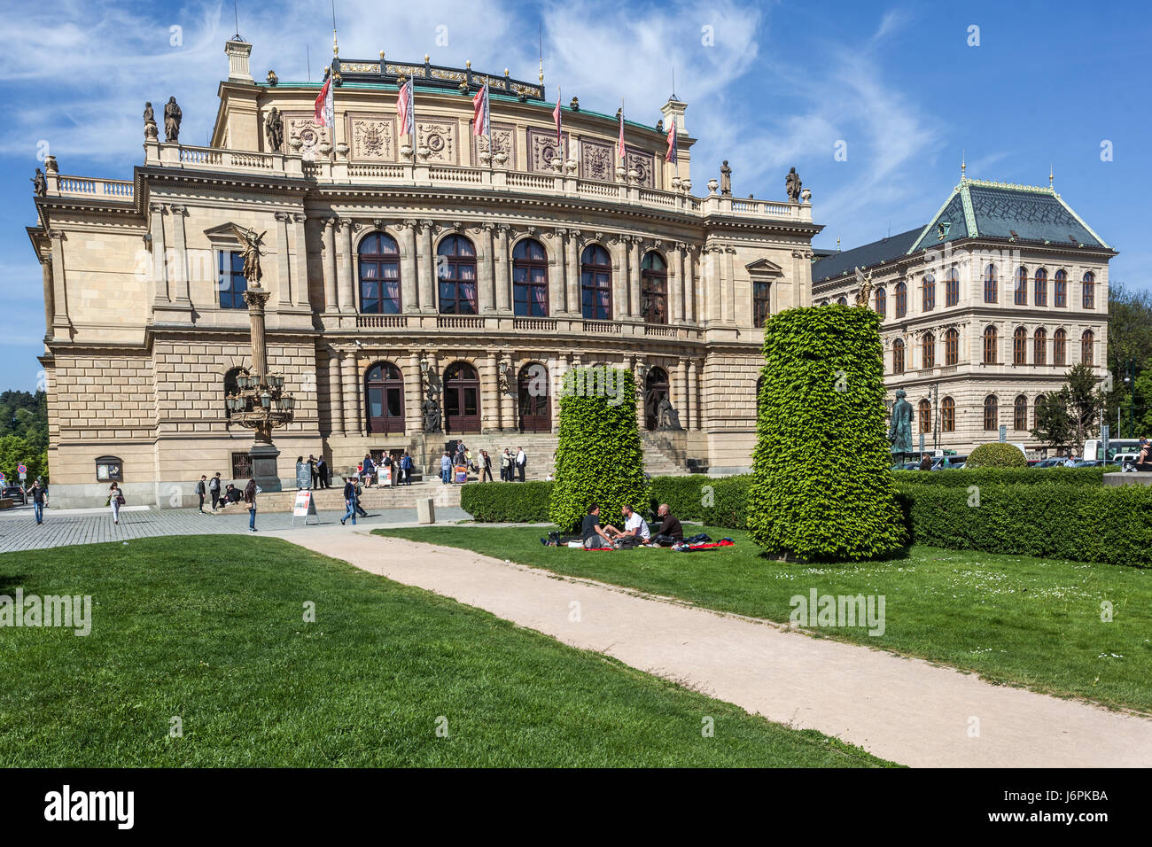 Prague Rudolfinum Prague Opera House Prague Concert Hall in Jan Palach ...