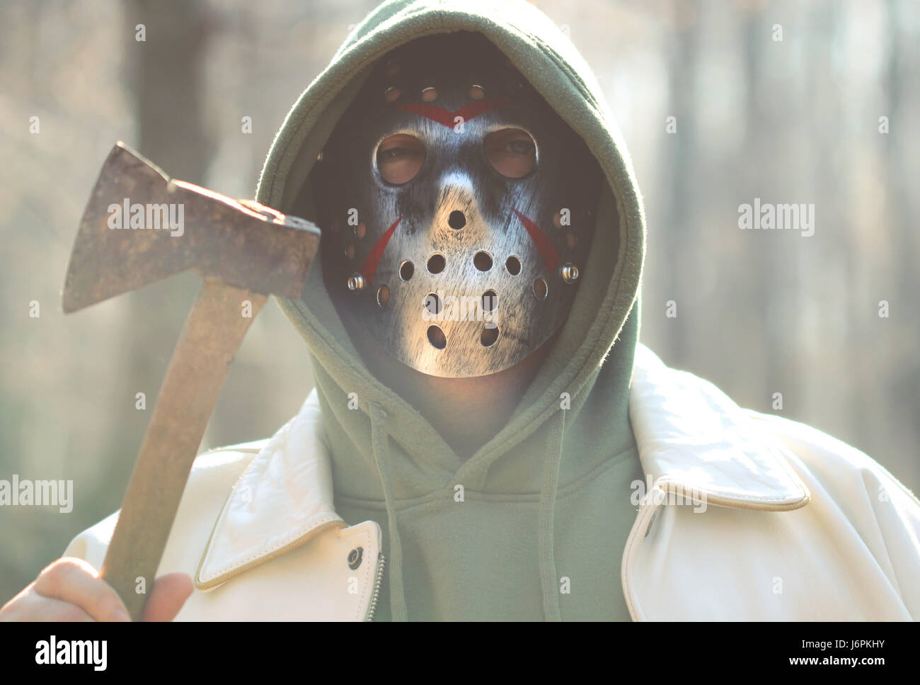 Man with mask Stock Photo - Alamy