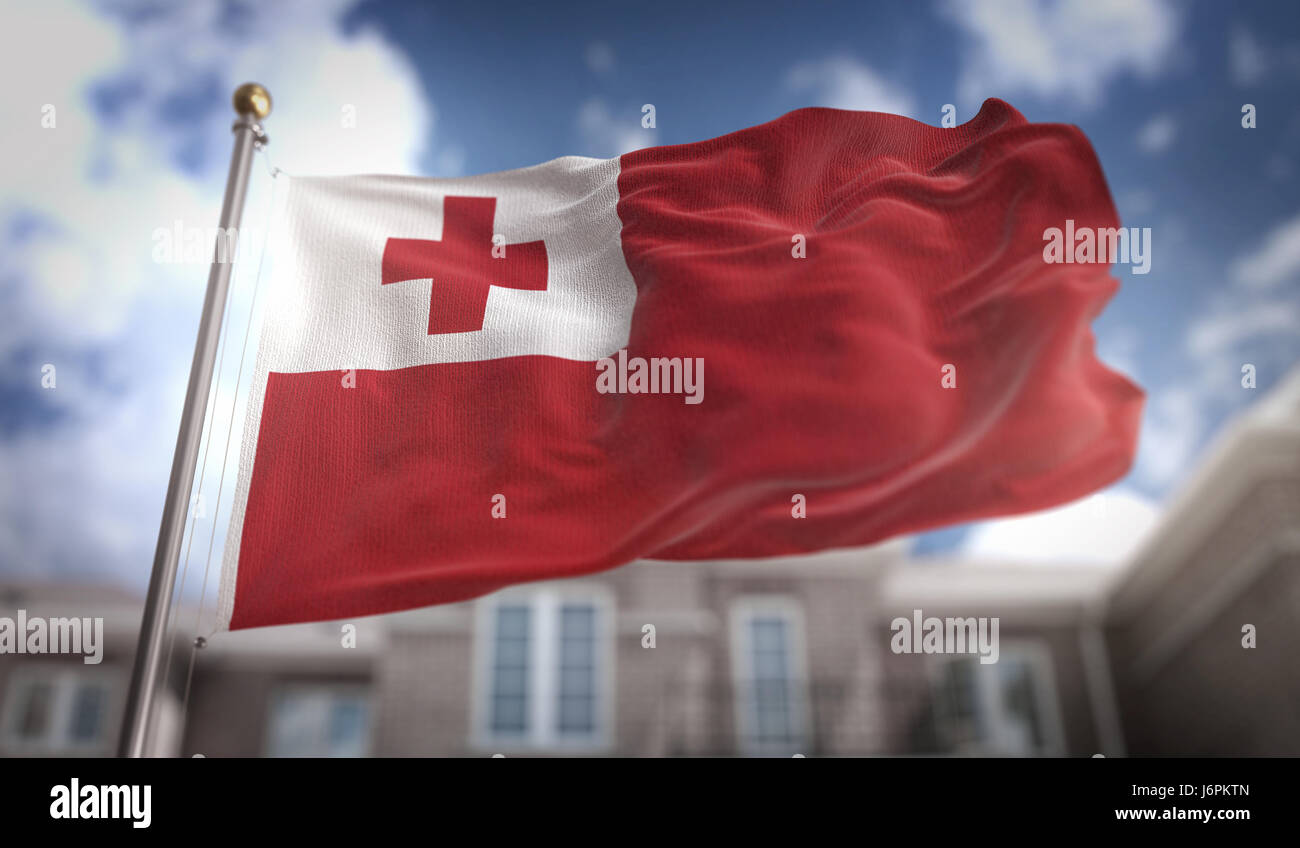 Flag of kingdom tonga hi-res stock photography and images - Alamy