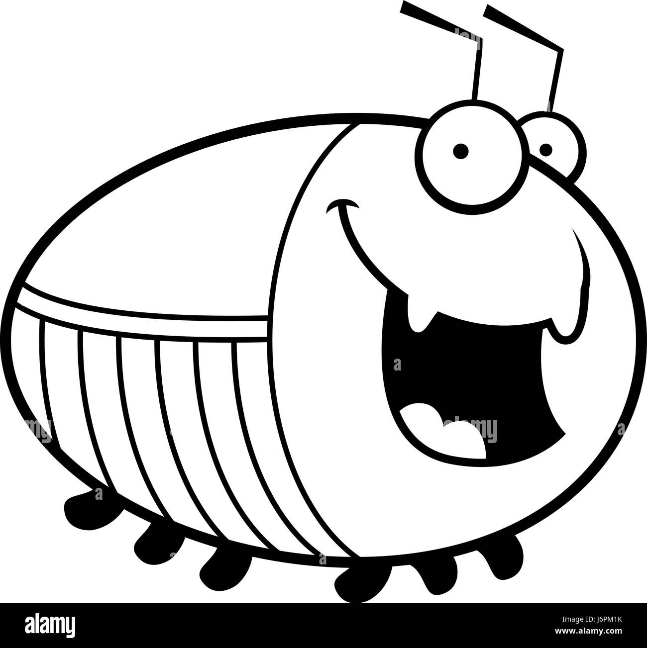 A cartoon illustration of a cockroach smiling Stock Vector Image & Art ...