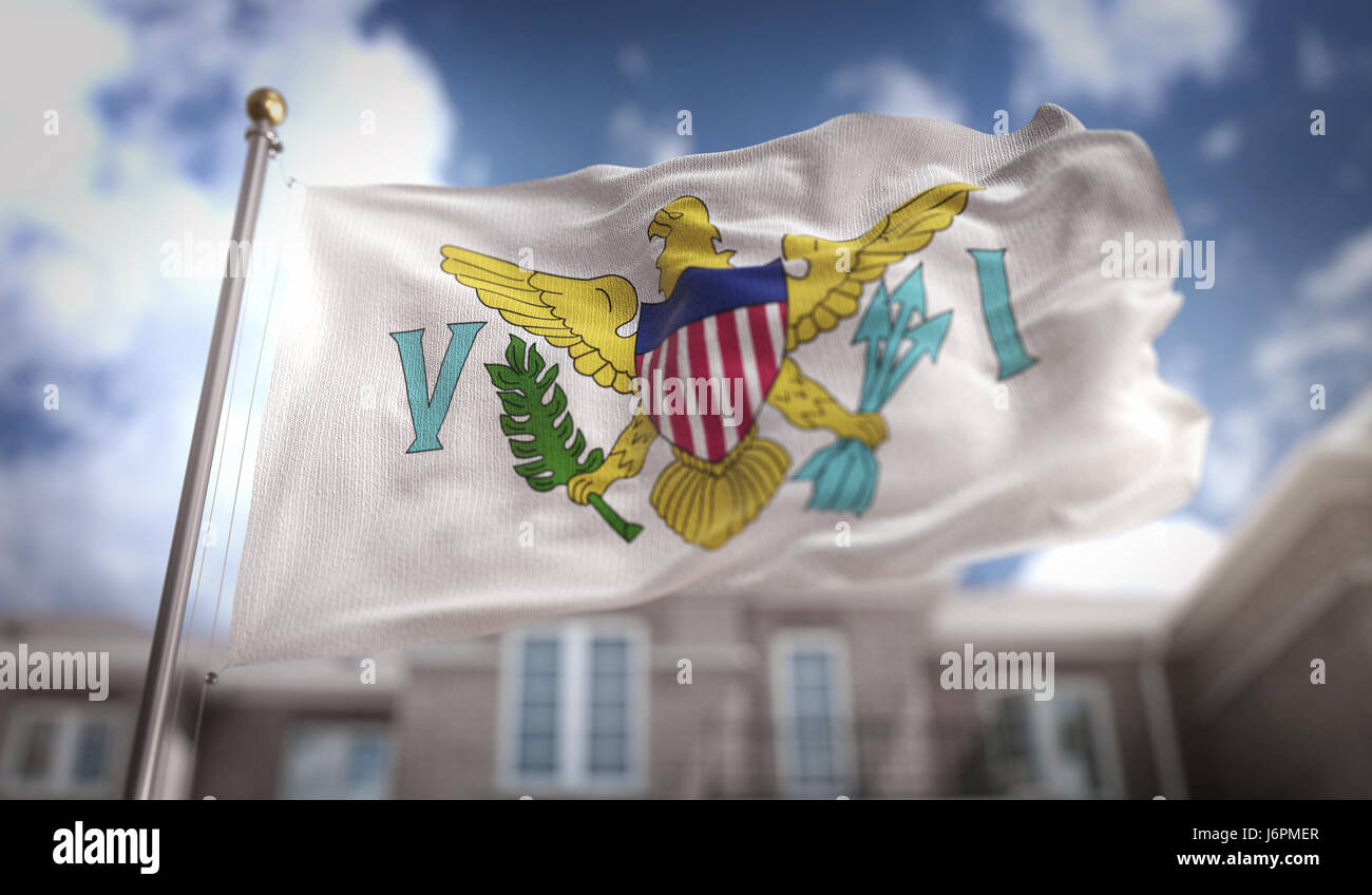Flag of united states virgin islands hi-res stock photography and ...