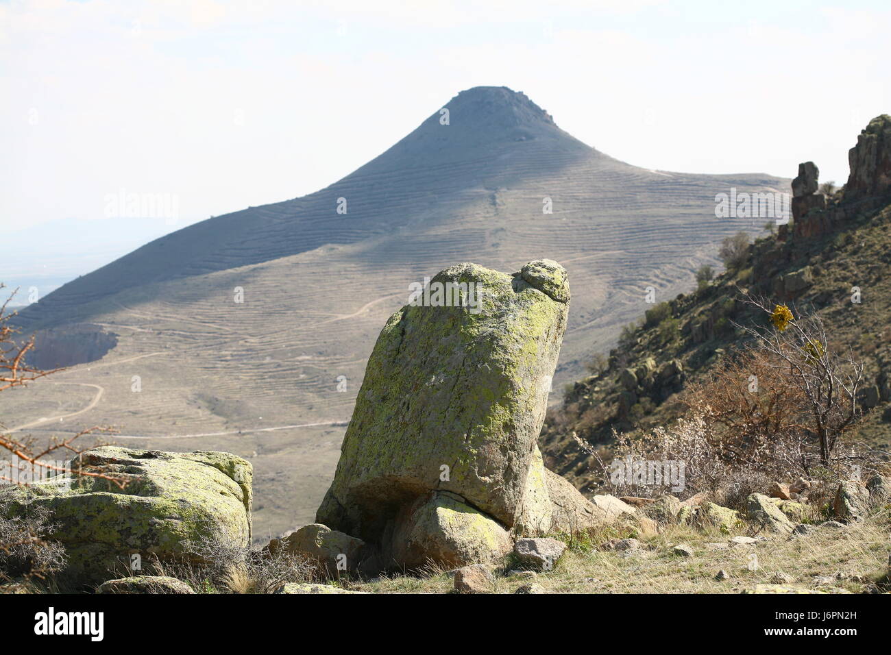 blue beautiful beauteously nice environment enviroment tree mountains ...