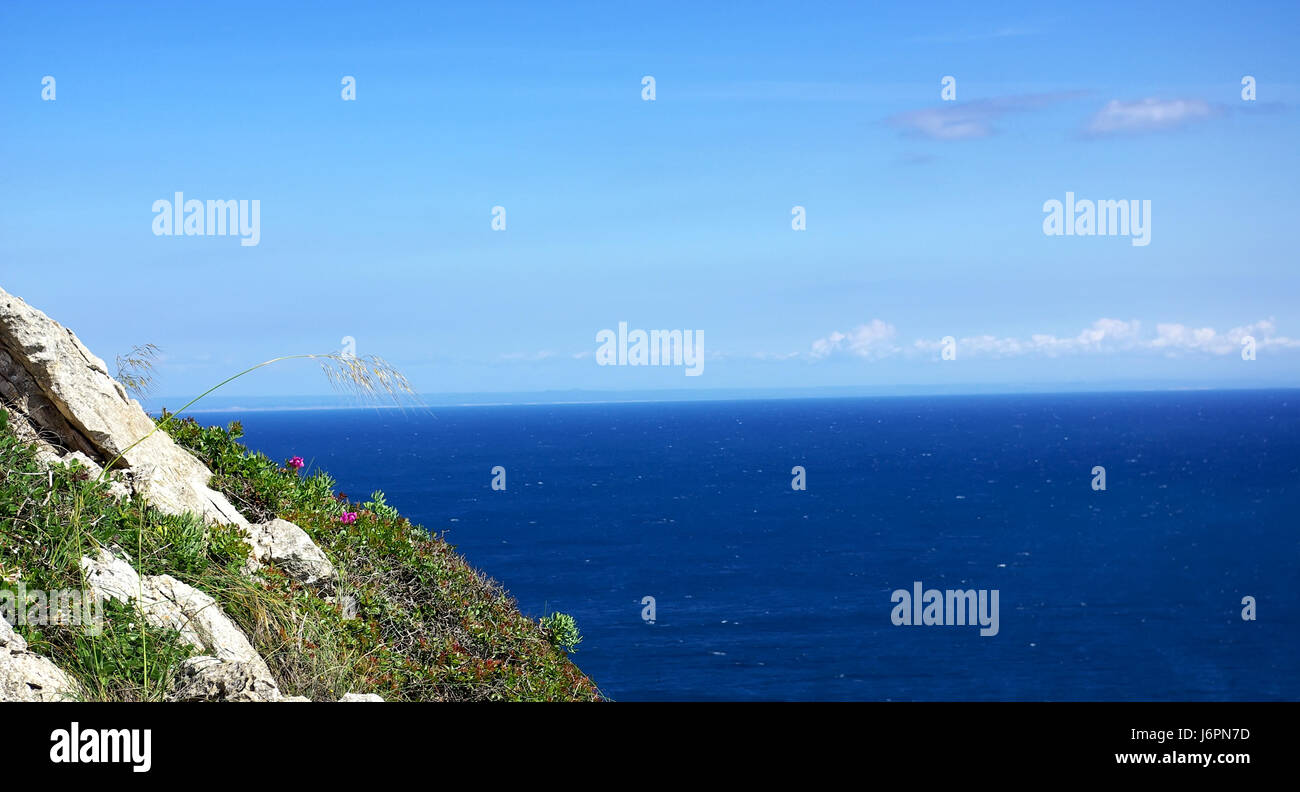 cape landscape scenery countryside nature precipice atlantic firmament ...