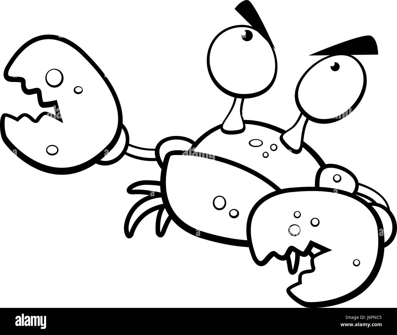 Crabby Cartoon