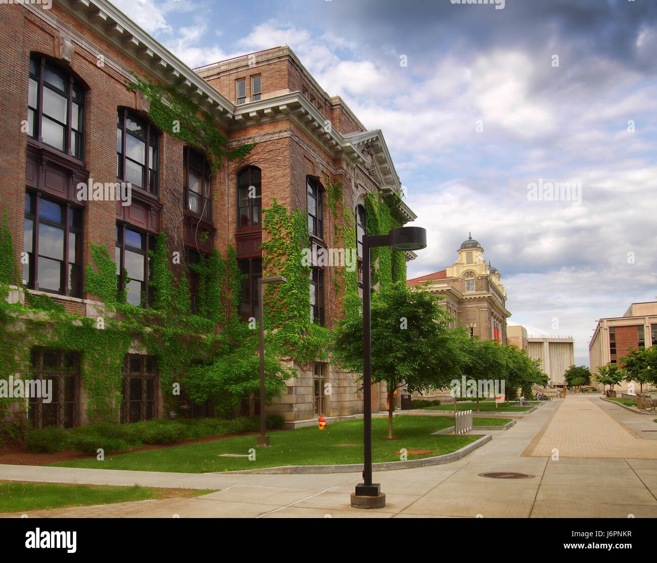 Syracuse, New York, USA. May 21, 2017. Syracuse University Campus on ...