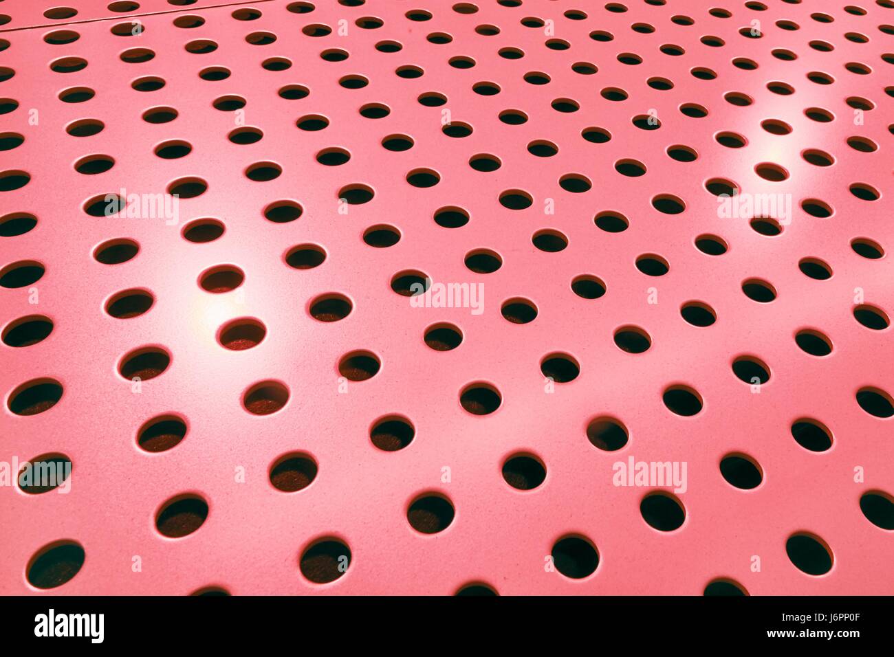 Metal hole mesh pattern, shiny material Stock Photo - Alamy
