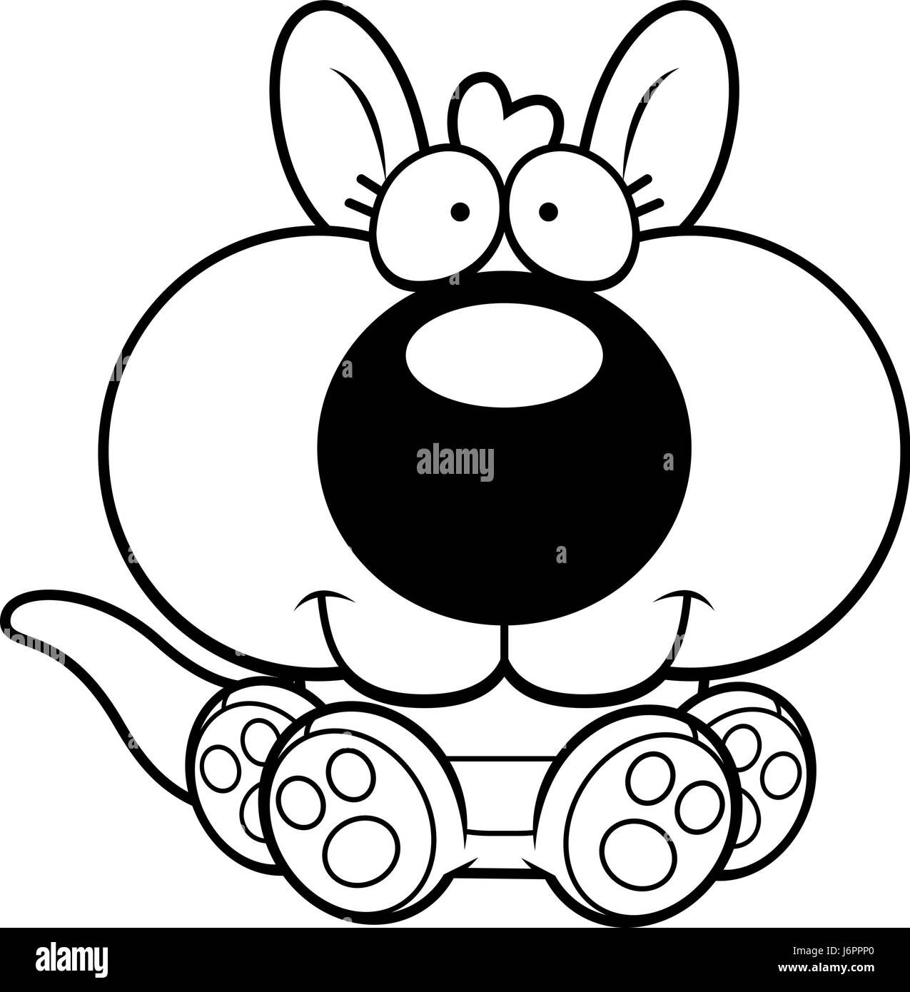 Kangaroo joey Stock Vector Images - Alamy