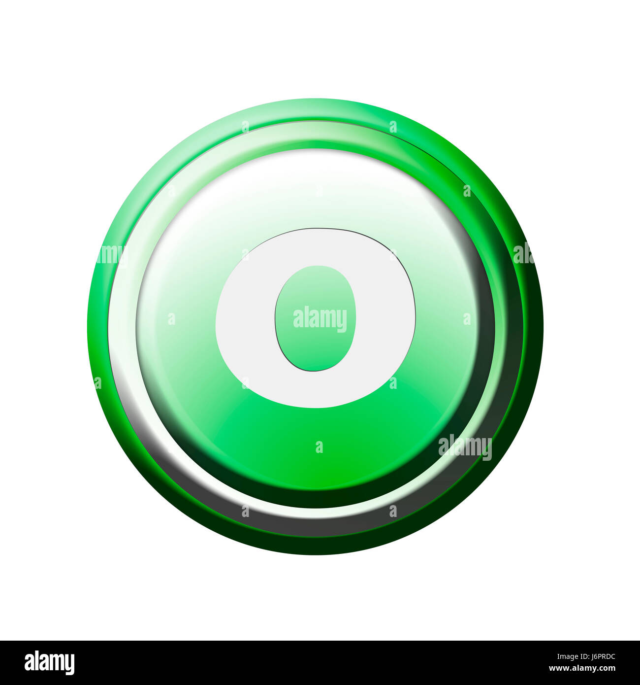 button with letter o Stock Photo - Alamy