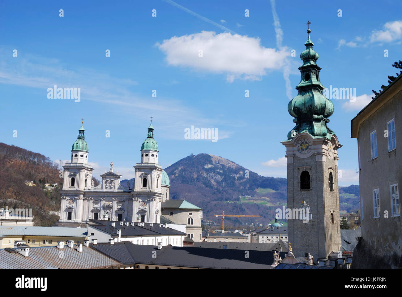 church city town famous cathedral austria style of construction ...