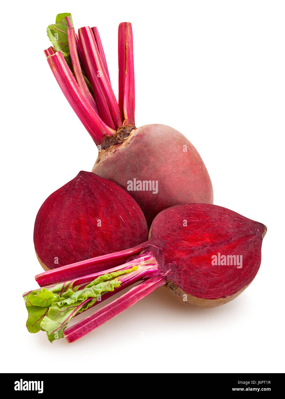 sliced beetroot isolated Stock Photo - Alamy